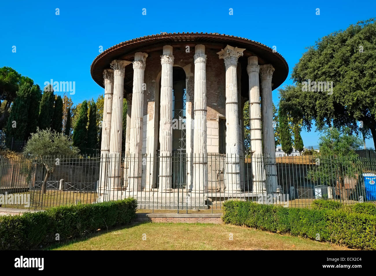 Temple Hercules Victor Rome Italy IT EU Europe Stock Photo - Alamy