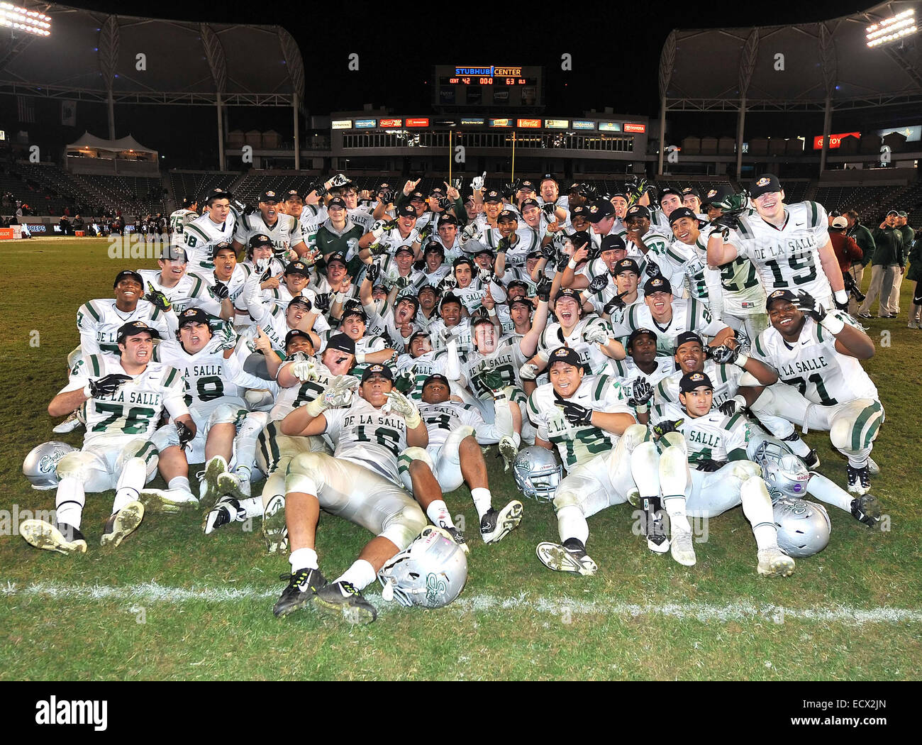 California state football championship open division hi-res stock ...