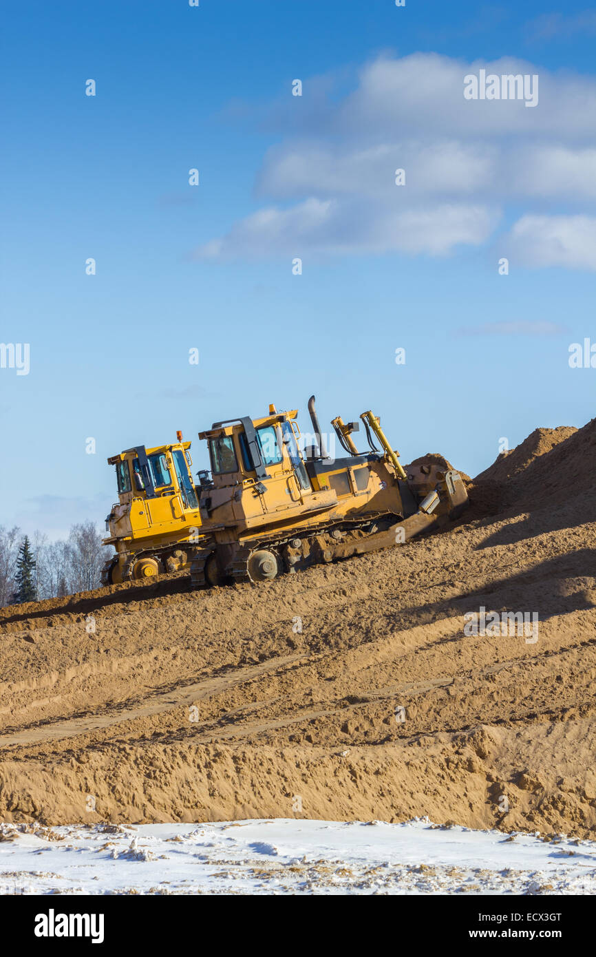 nice construction transport building new region in forest Stock Photo ...