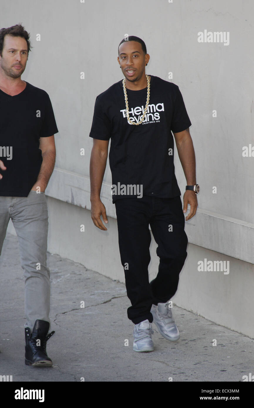 Ludacris outside the Jimmy Kimmel studios in Hollywood Featuring ...