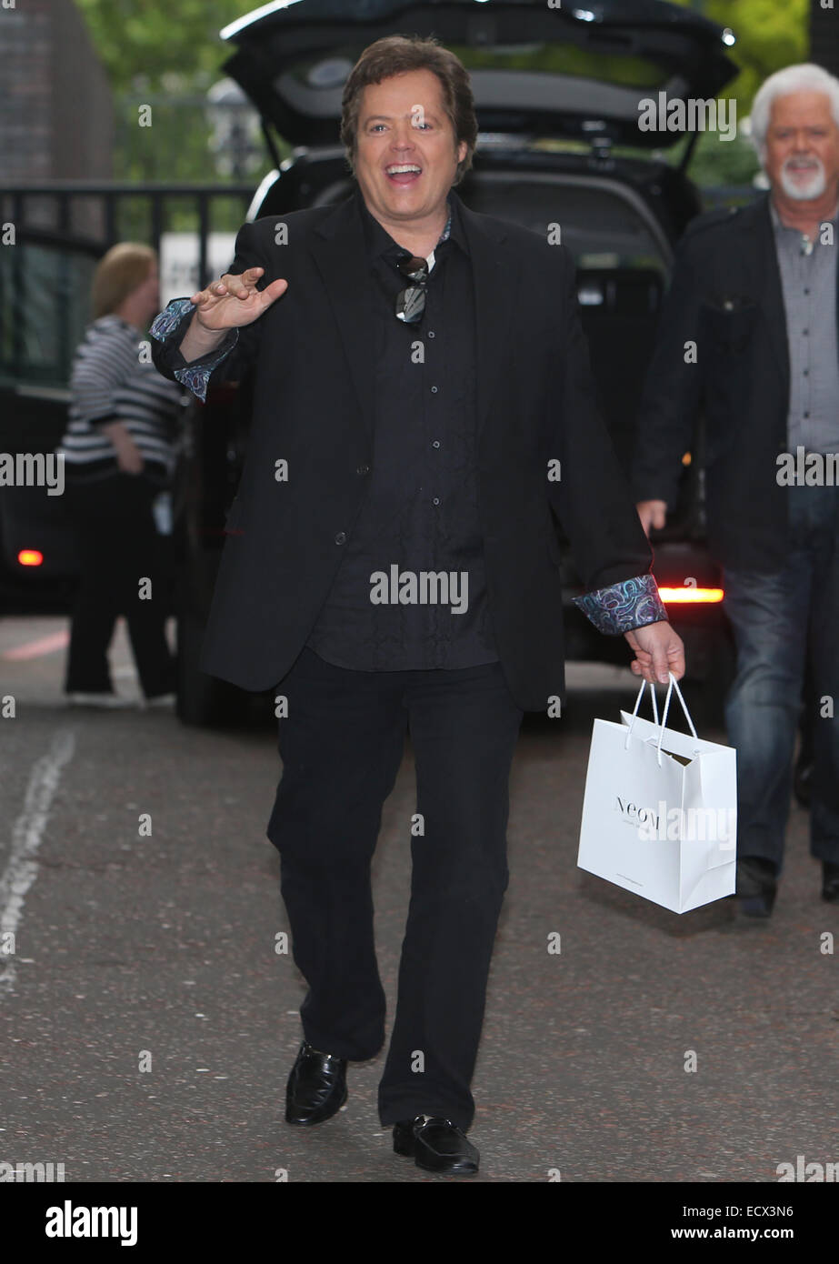 The legendary Osmond brothers Jimmy, Jay and Merrill outside ITV ...