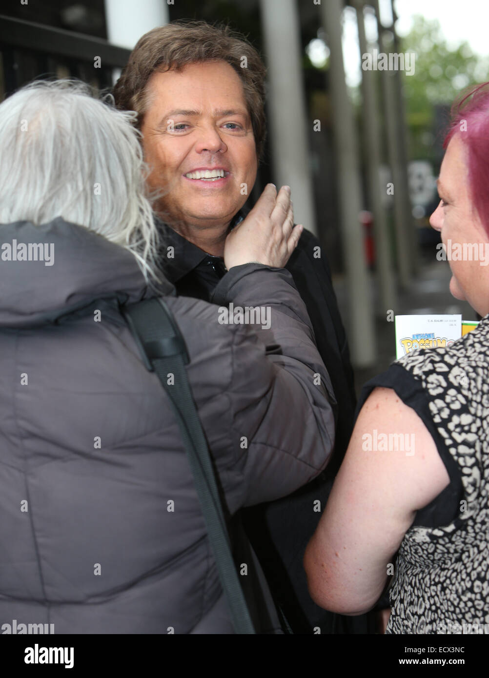 The legendary Osmond brothers Jimmy, Jay and Merrill outside ITV ...