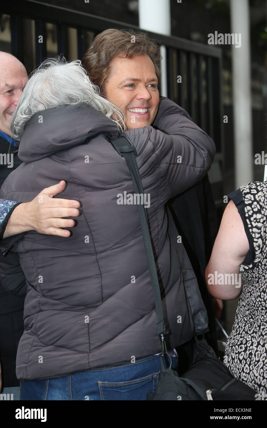 The legendary Osmond brothers Jimmy, Jay and Merrill outside ITV ...