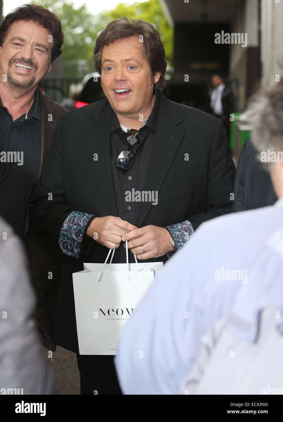 The legendary Osmond brothers Jimmy, Jay and Merrill outside ITV ...