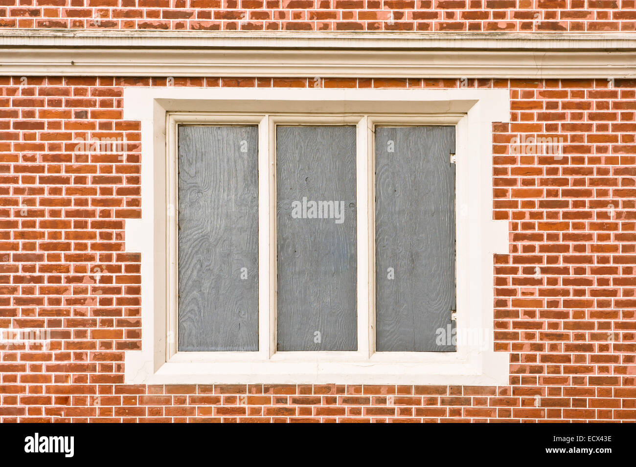 A window frame in a renovated victorian building in England Stock Photo ...