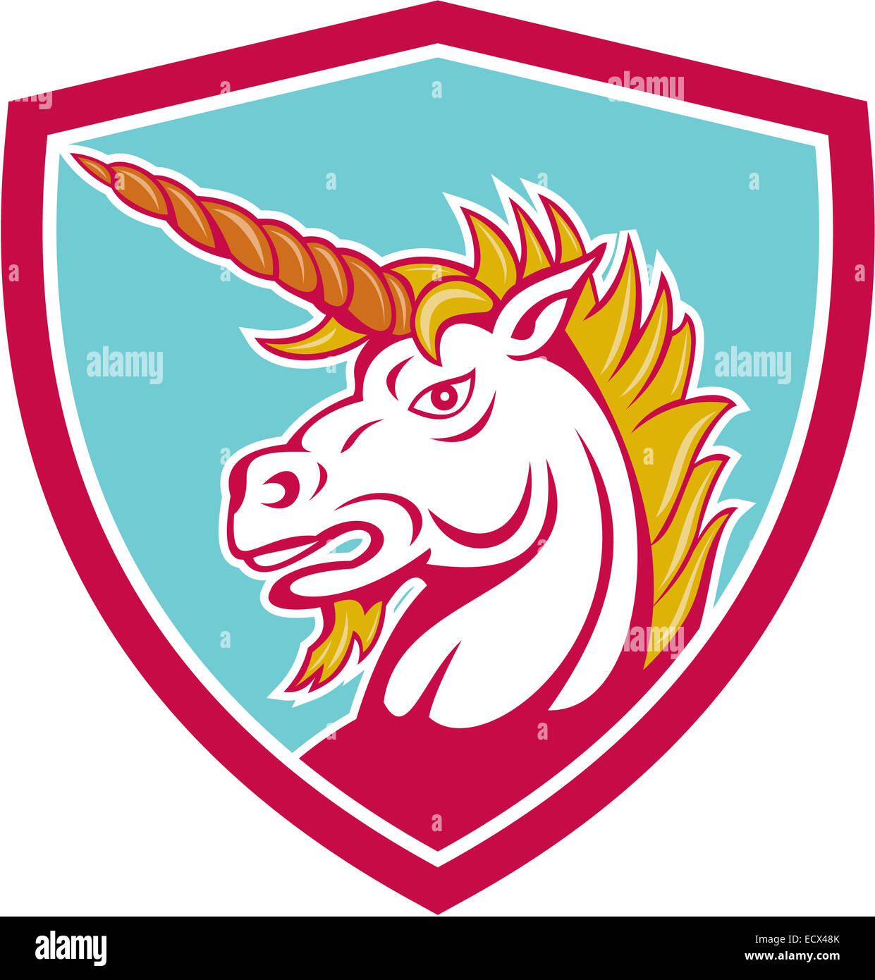 Cartoon horse head hi-res stock photography and images - Alamy