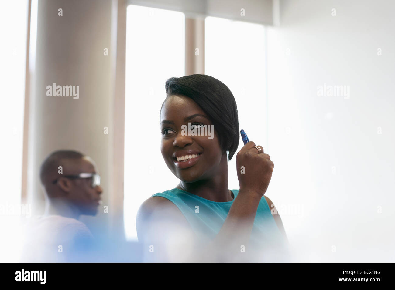 Black smile uk classroom hi-res stock photography and images - Alamy