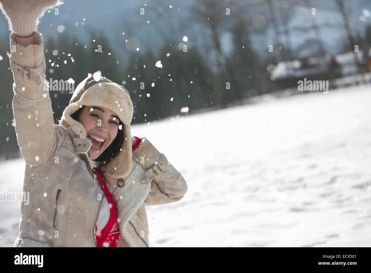 Exuberant woman hi-res stock photography and images - Alamy