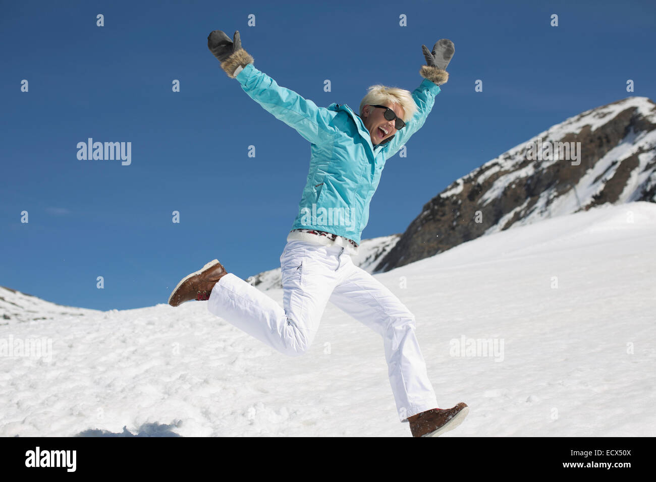 Exuberant woman hi-res stock photography and images - Alamy