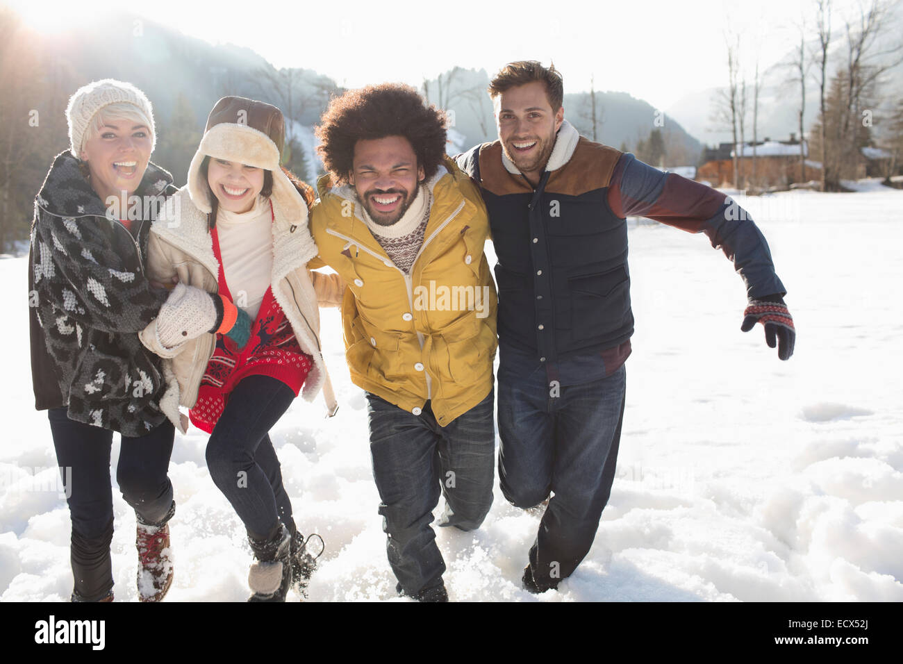 Man running away coat hi-res stock photography and images - Alamy