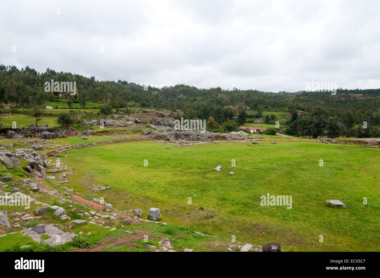 Ancient Inca foundation Cusco Peru South America Stock Photo - Alamy