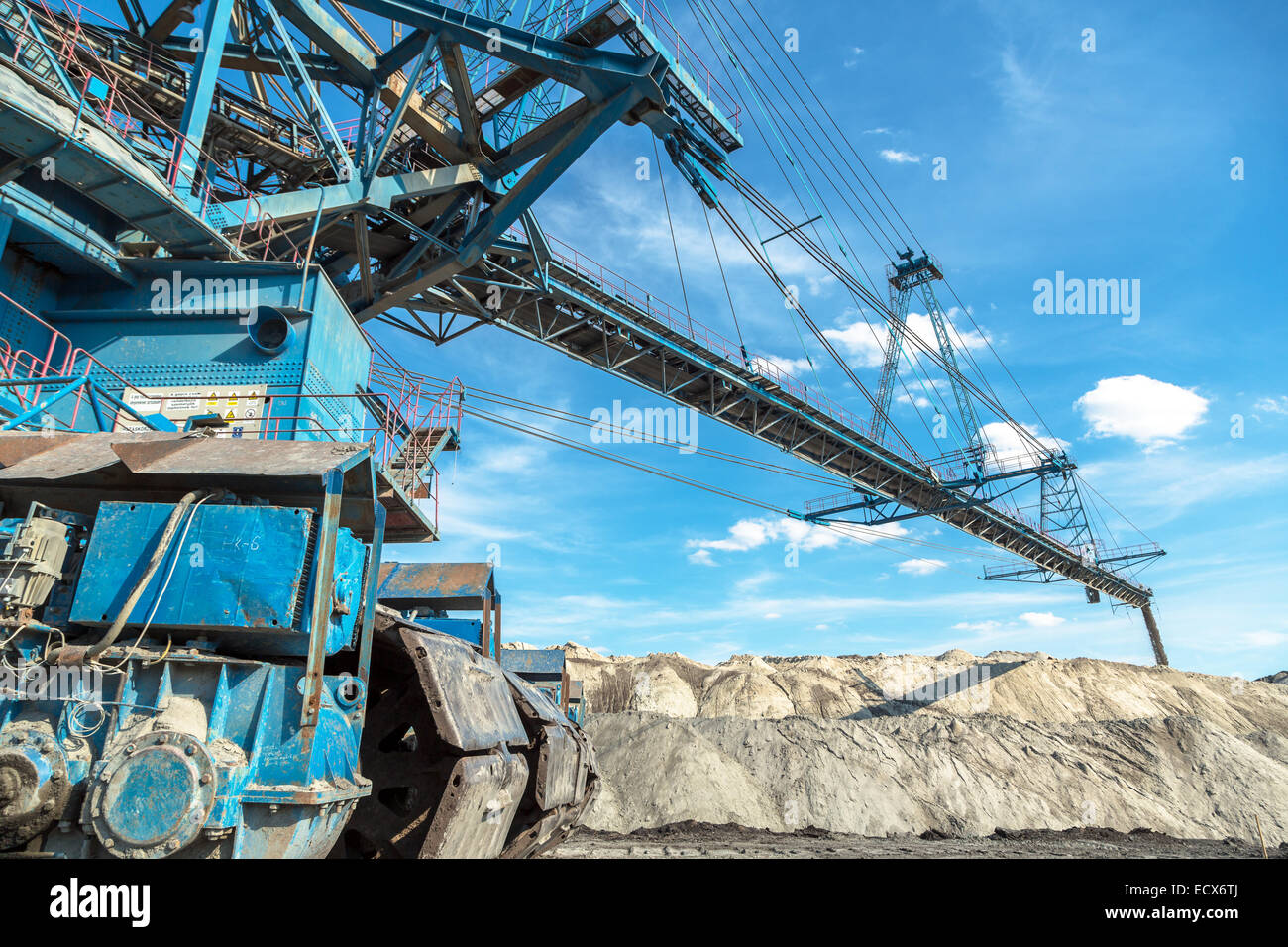 Mining machinery in the mine Stock Photo - Alamy