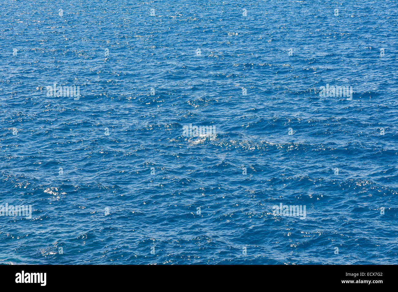 Mediterranean water surface texture Stock Photo - Alamy