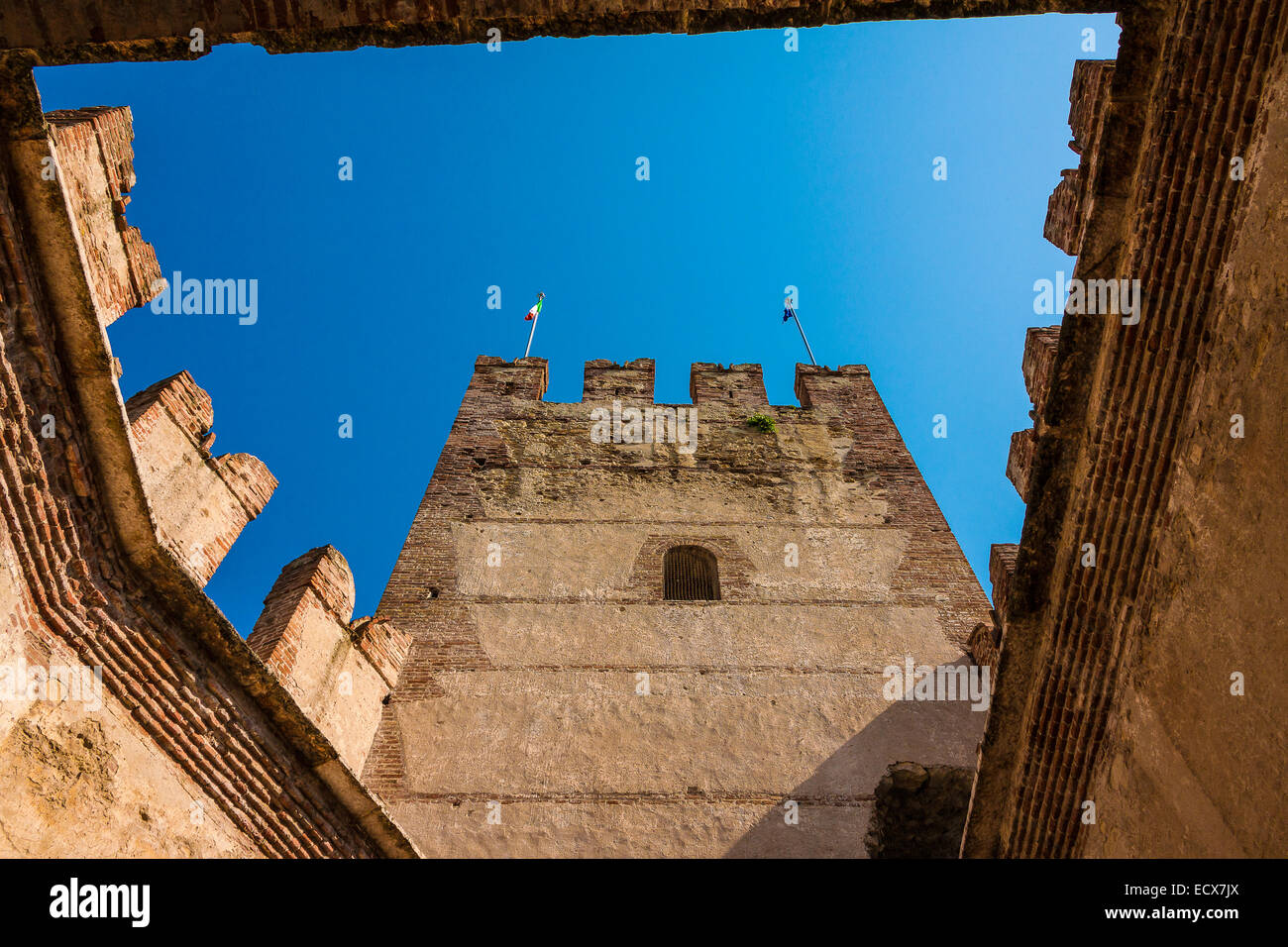 Italy Veneto Soave Verona Gate Stock Photo - Alamy