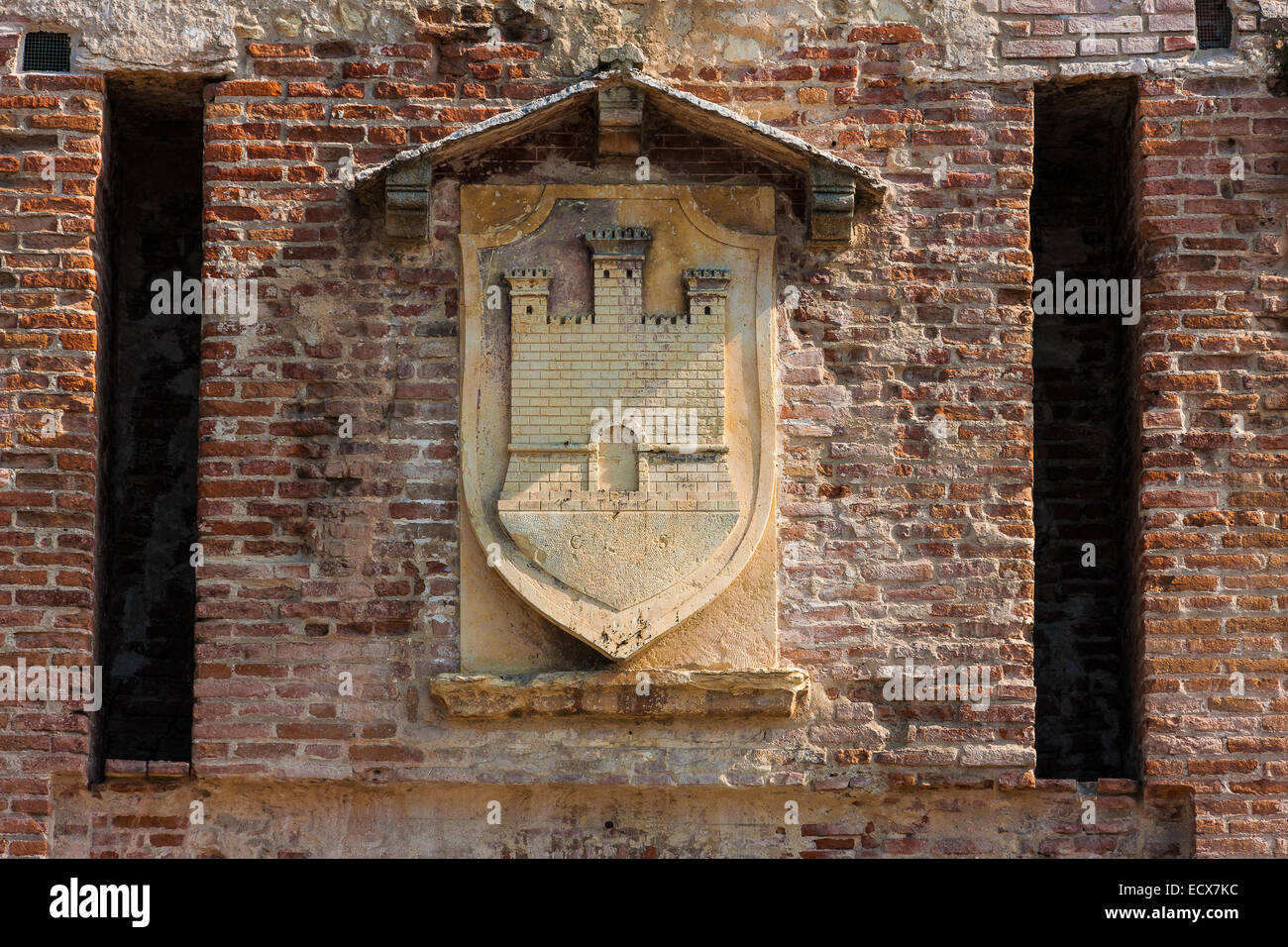 Italy Veneto Soave Verona Gate Stock Photo - Alamy