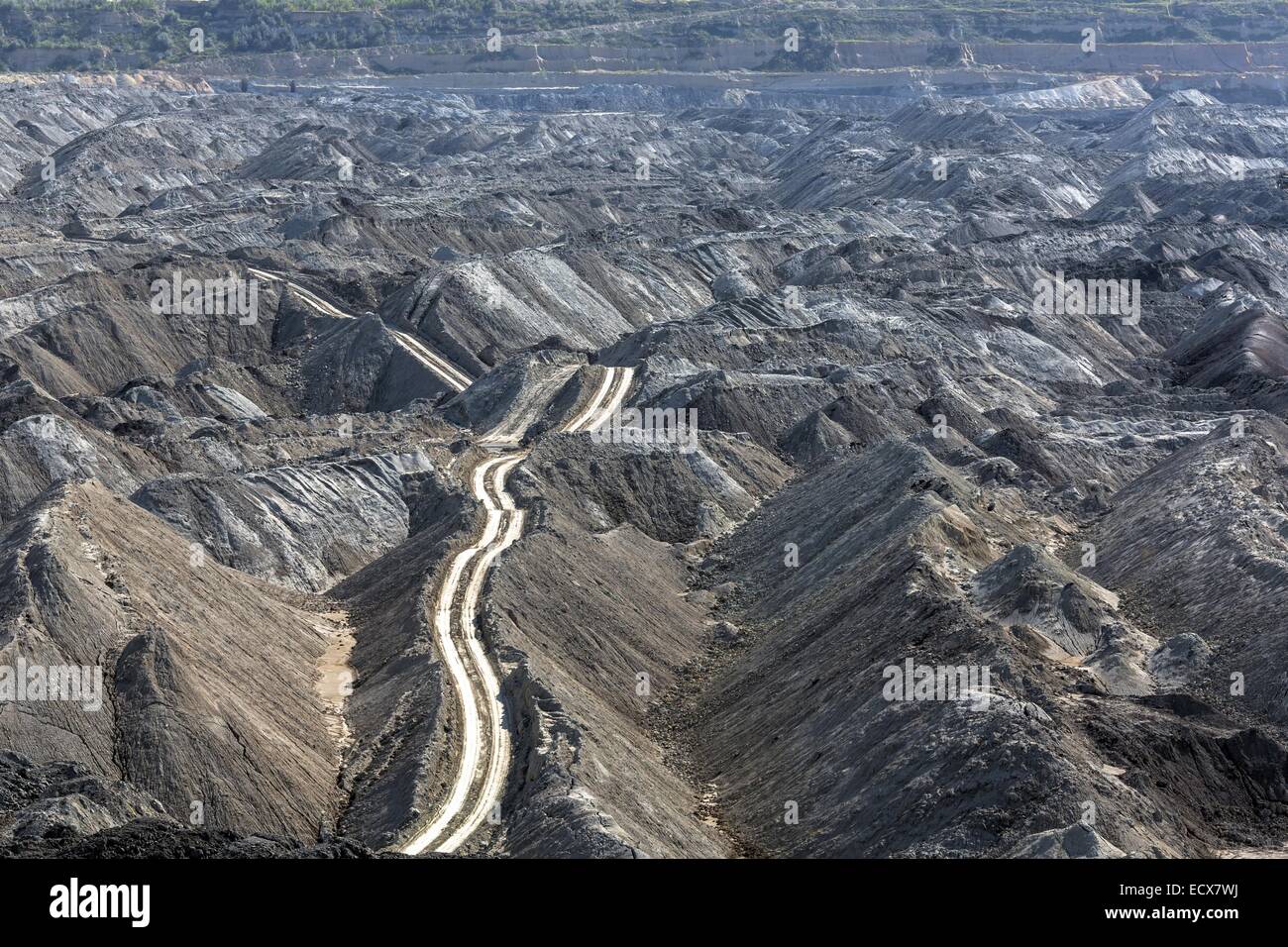 Road in the mine Stock Photo - Alamy