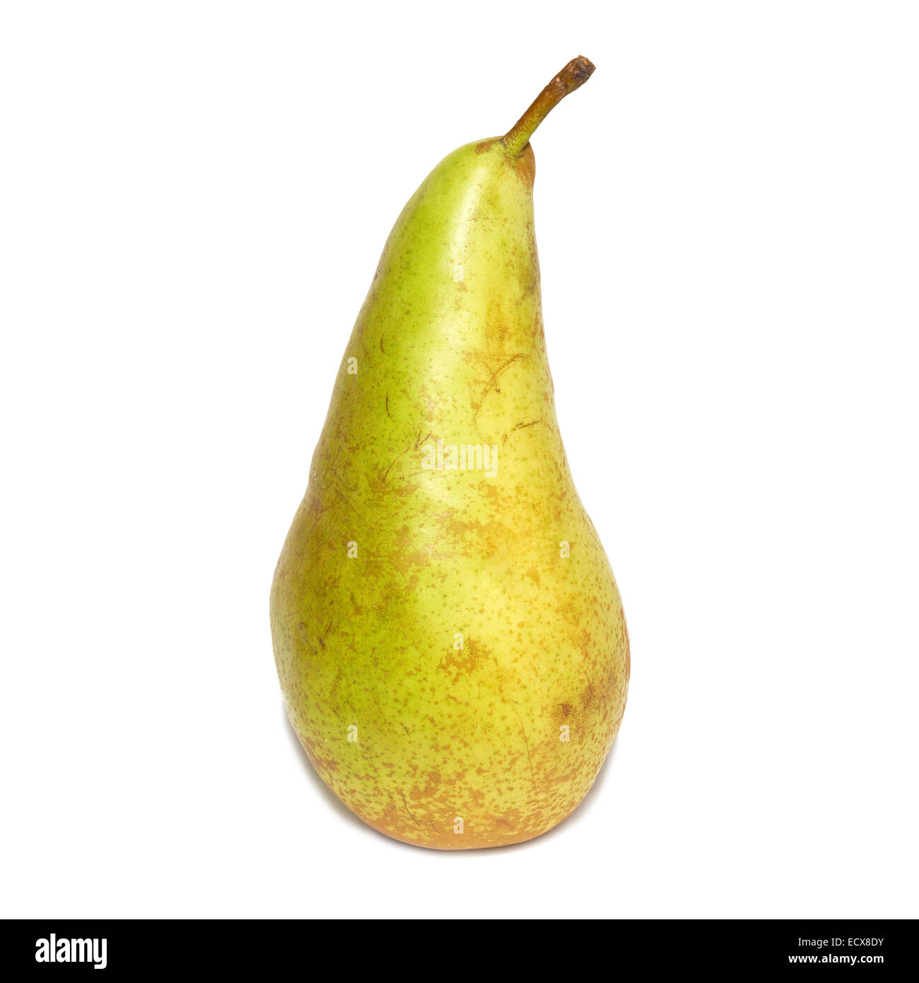 Yellow pear isolated on white Stock Photo - Alamy