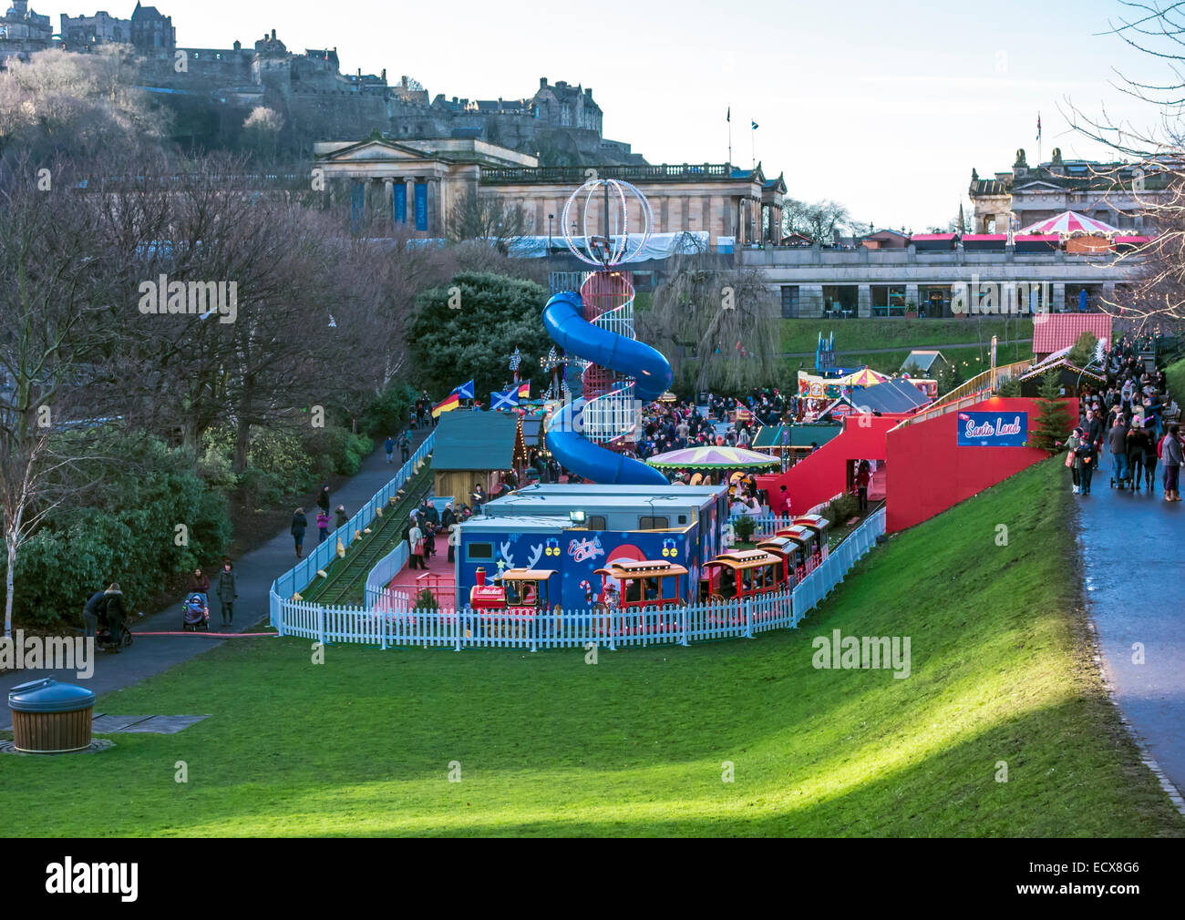 Santa christmas train hi-res stock photography and images - Alamy