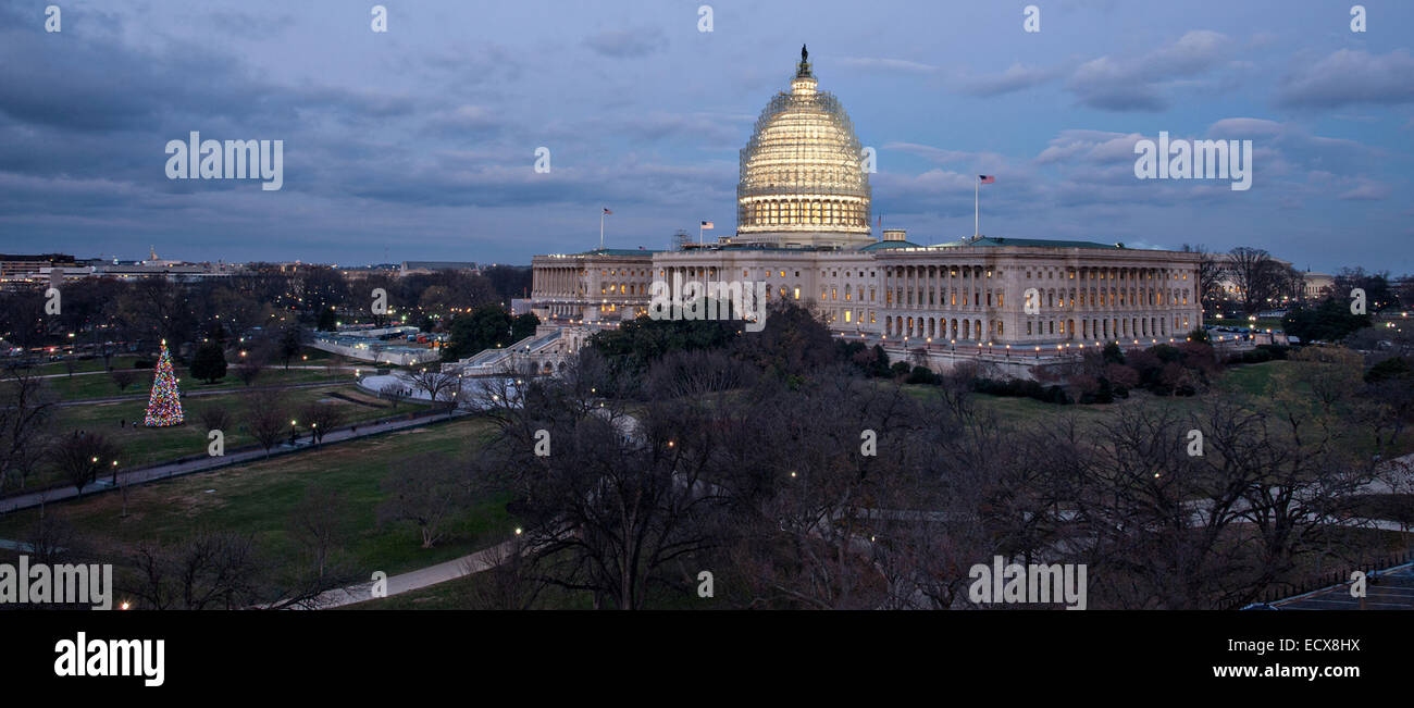 Aerial View Of Us Capitol Building High Resolution Stock Photography ...