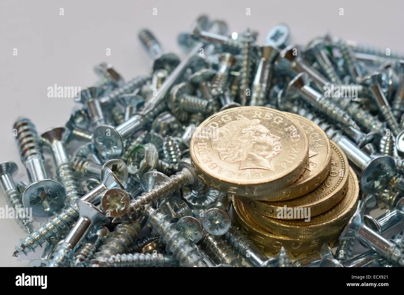 Current british coins hi-res stock photography and images - Alamy