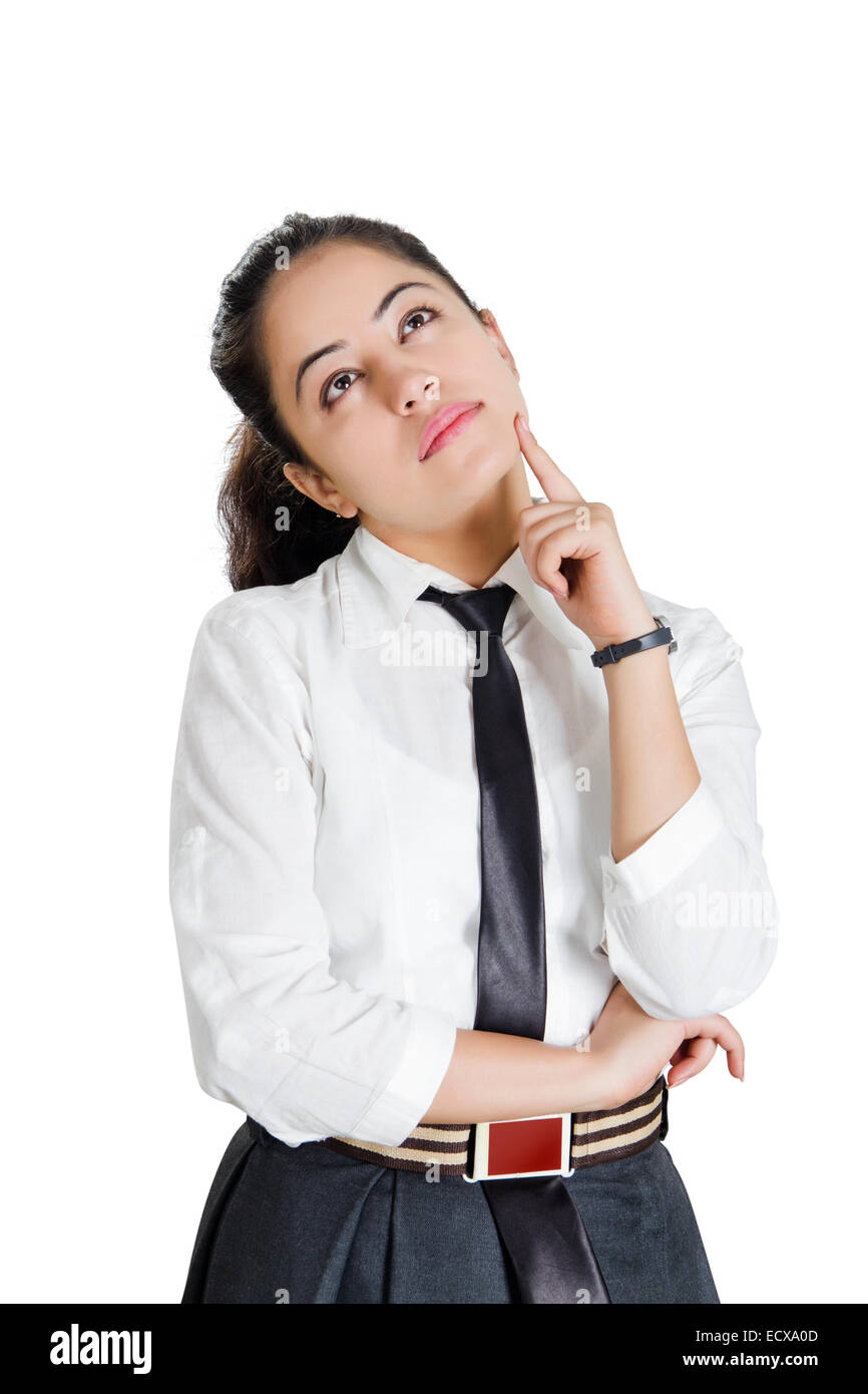 Sad school girls hi-res stock photography and images - Alamy