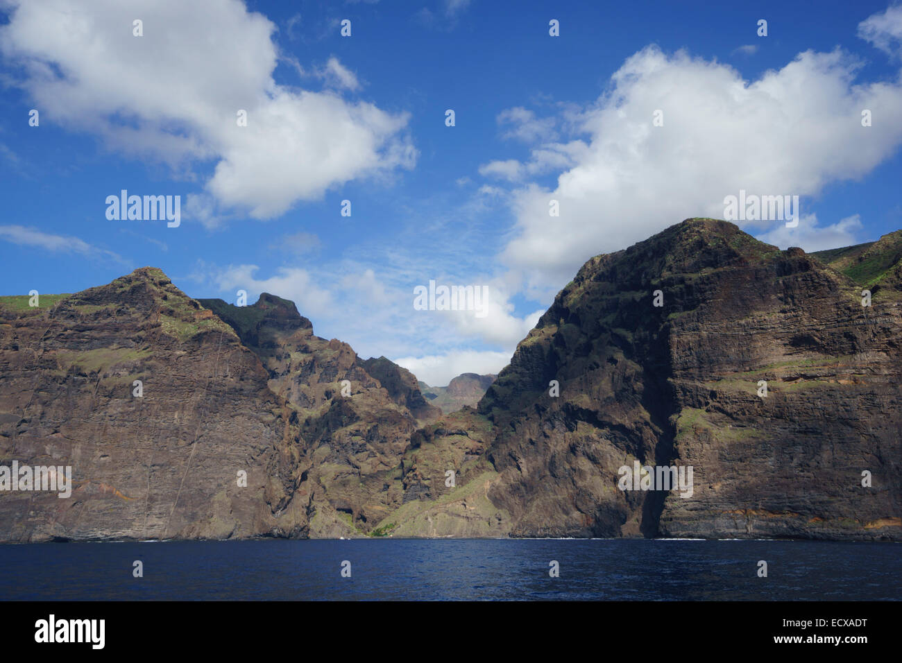 Tenerife - Masca bay and cliffs Stock Photo - Alamy