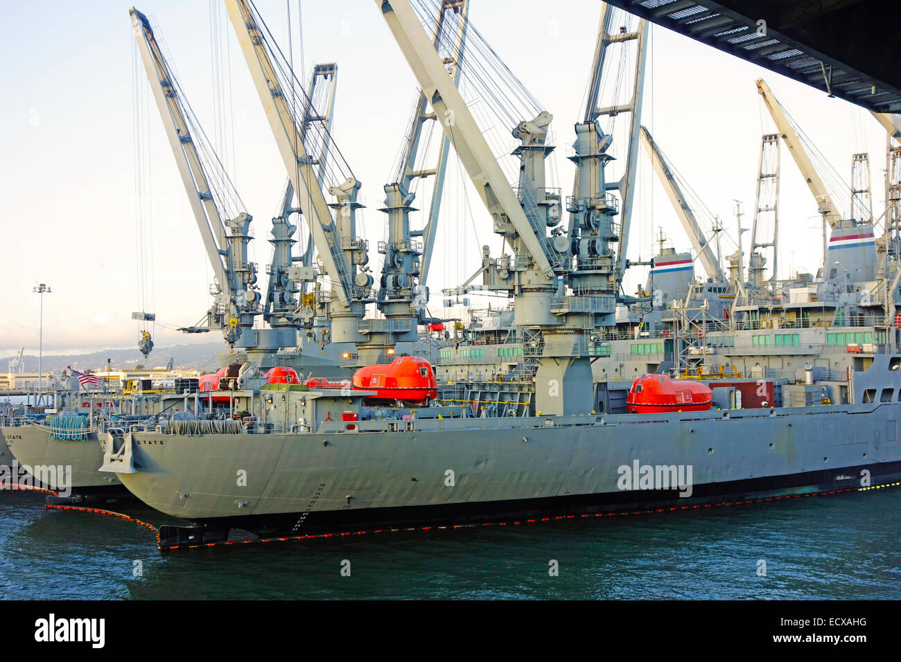 shipyard storage in San Francisco CA Stock Photo - Alamy