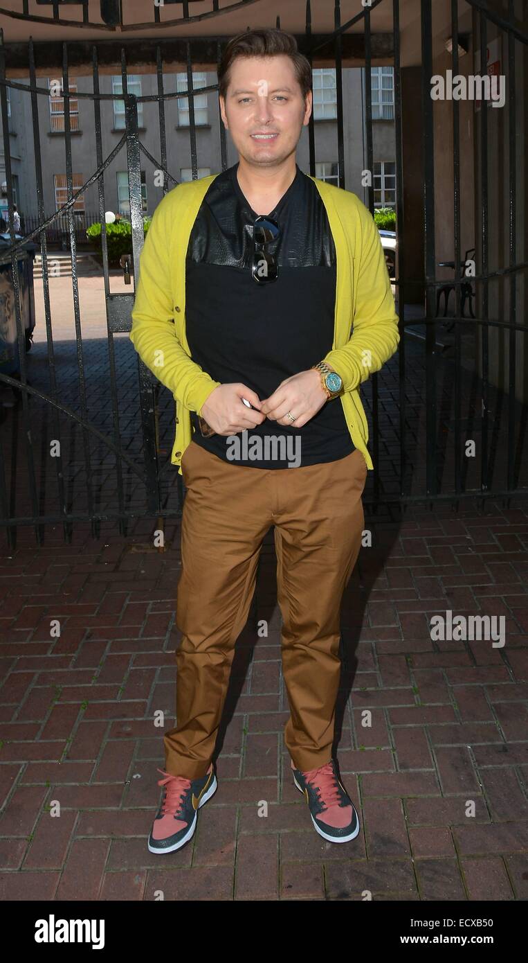 Brian Dowling at Today FM's Ray Darcy Show to promote his new TV3 ...