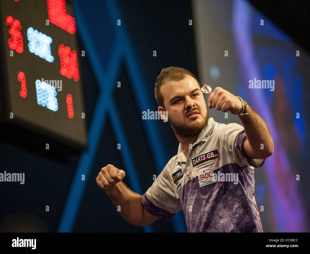 London, UK. 21st Dec, 2014. William Hill PDC World Darts Championship ...