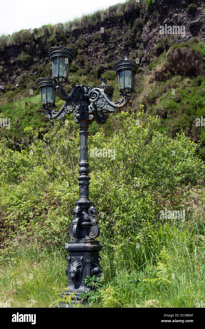 EIRE; KERRY; ORNATE LAMP POST OUTSIDE RING OF KERRY RESTAURANT Stock ...