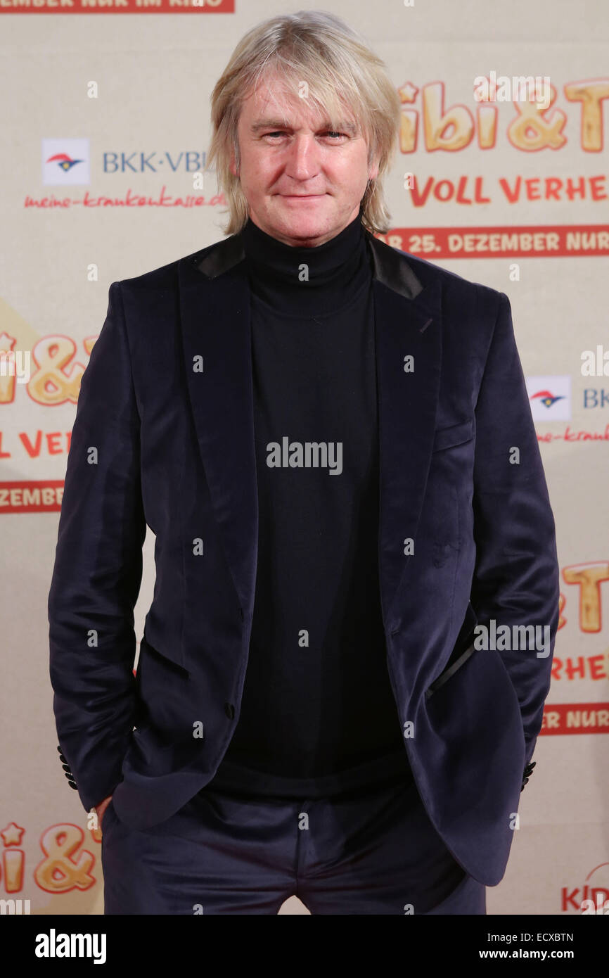 Hamburg, Germany. 21st Dec, 2014. Director Detlev Buck poses on the red ...