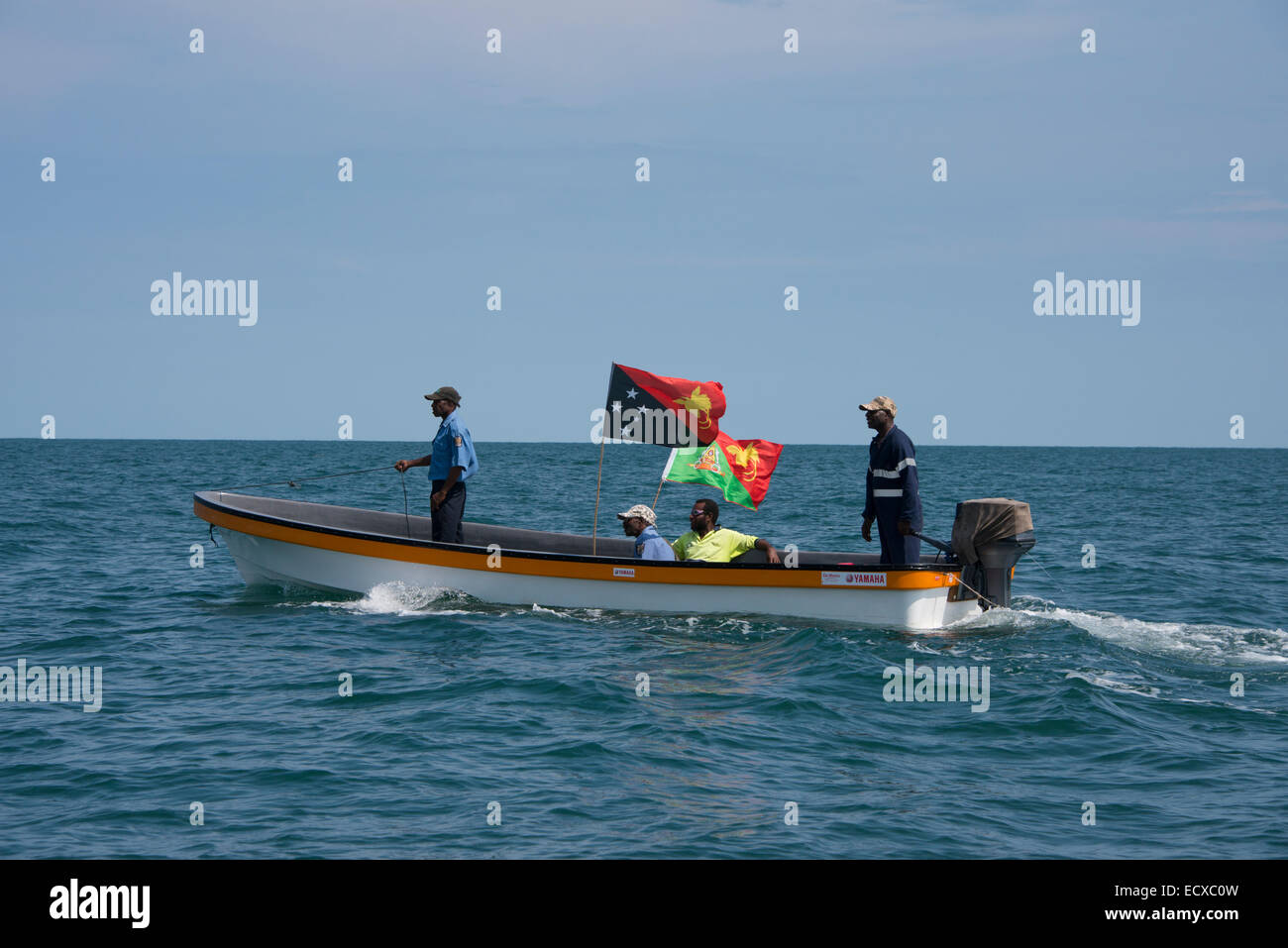 Melanesia, Papua New Guinea, Sepik River area, Murik Lakes, Karau ...
