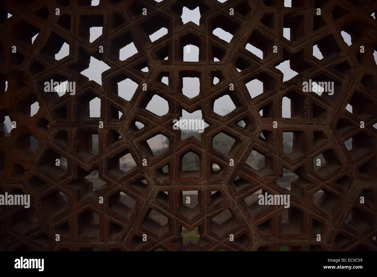 See through pattern wall Stock Photo - Alamy