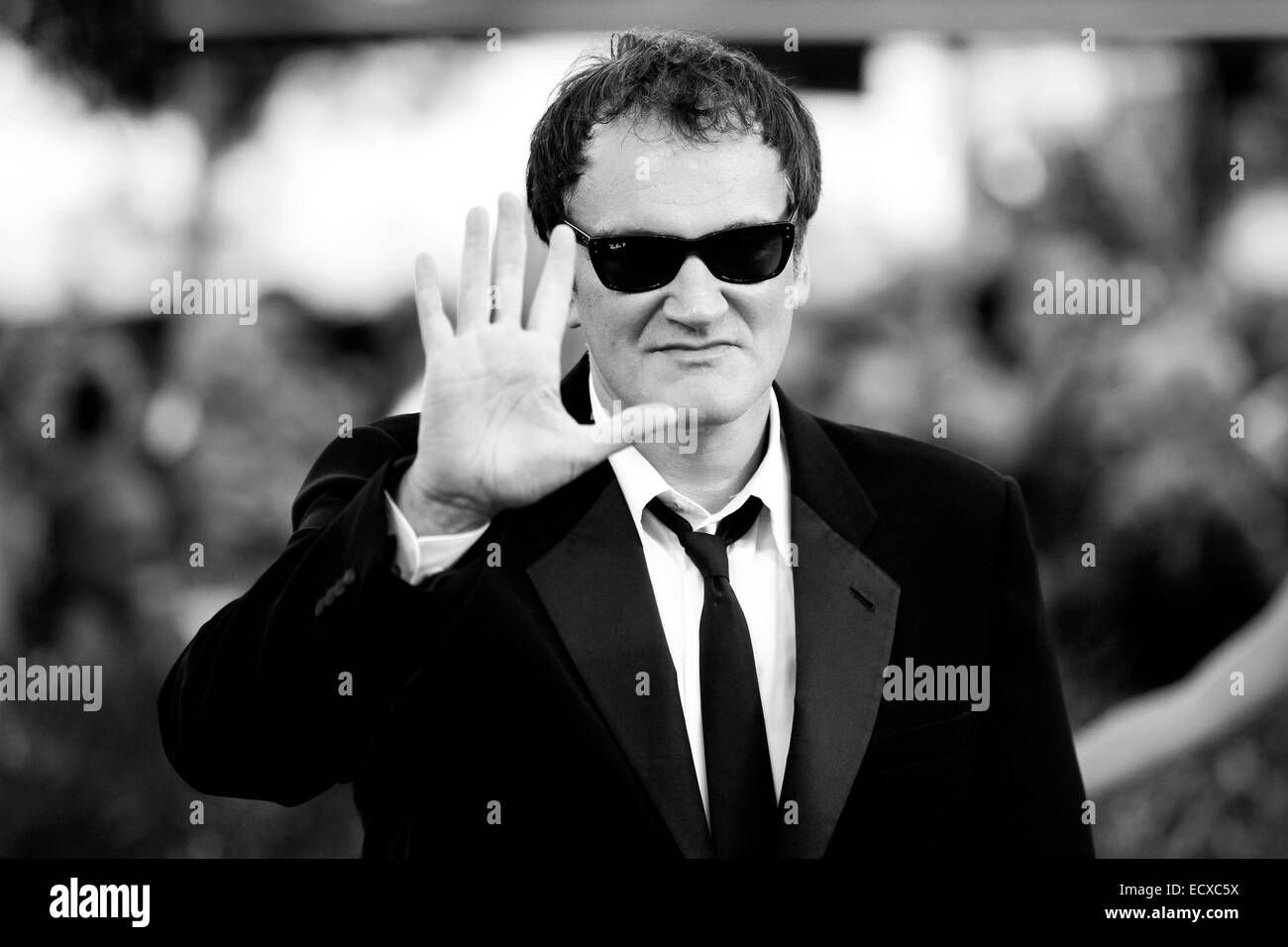 Quentin tarantino portrait Black and White Stock Photos & Images - Alamy