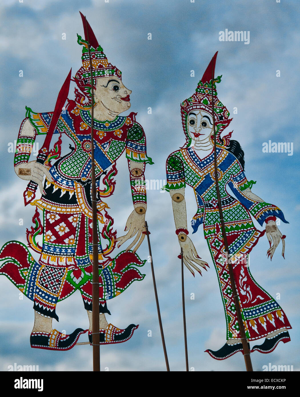 Shadow puppet thailand hi-res stock photography and images - Alamy