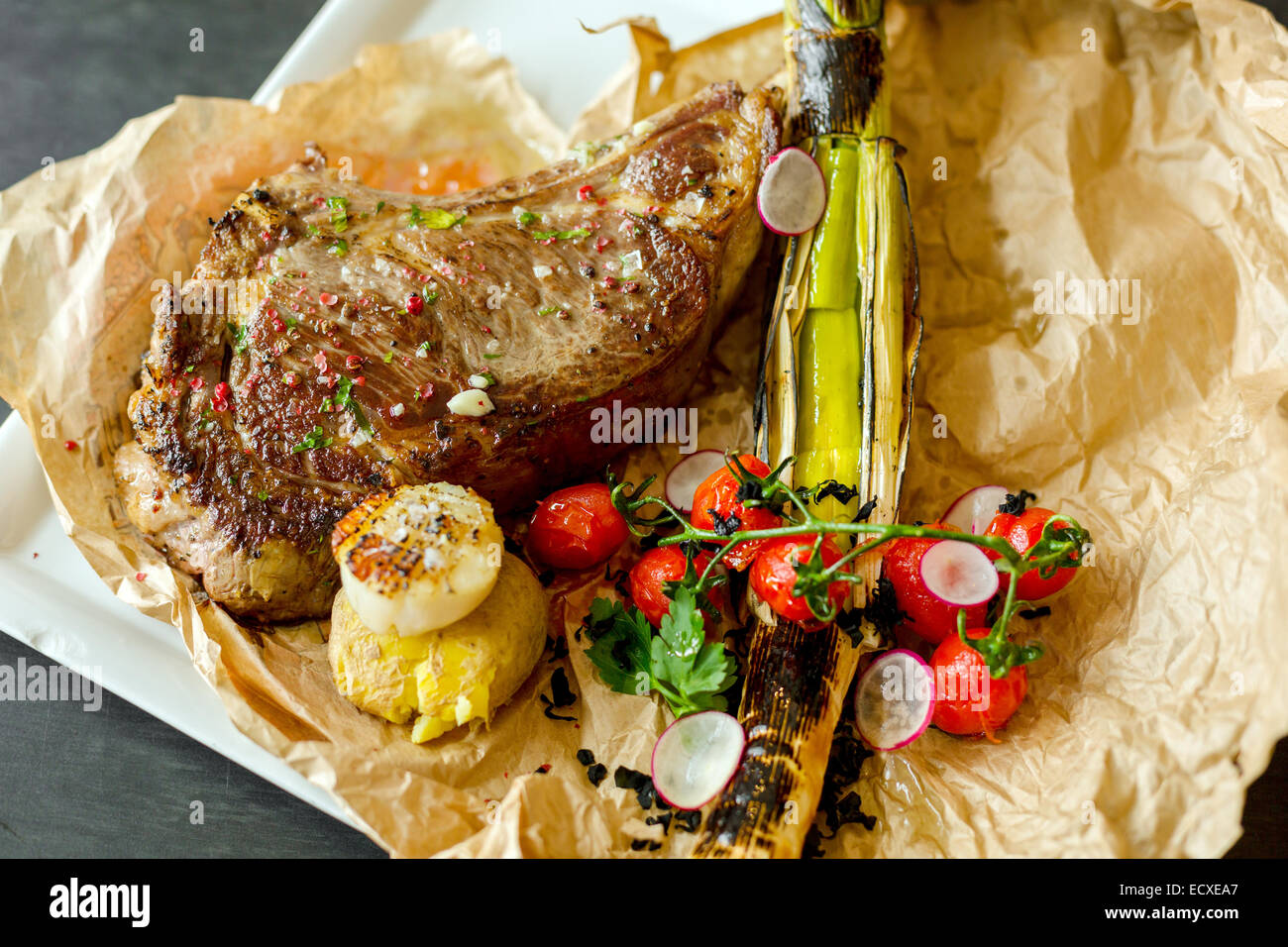 Meat steak delicious food hi-res stock photography and images - Alamy