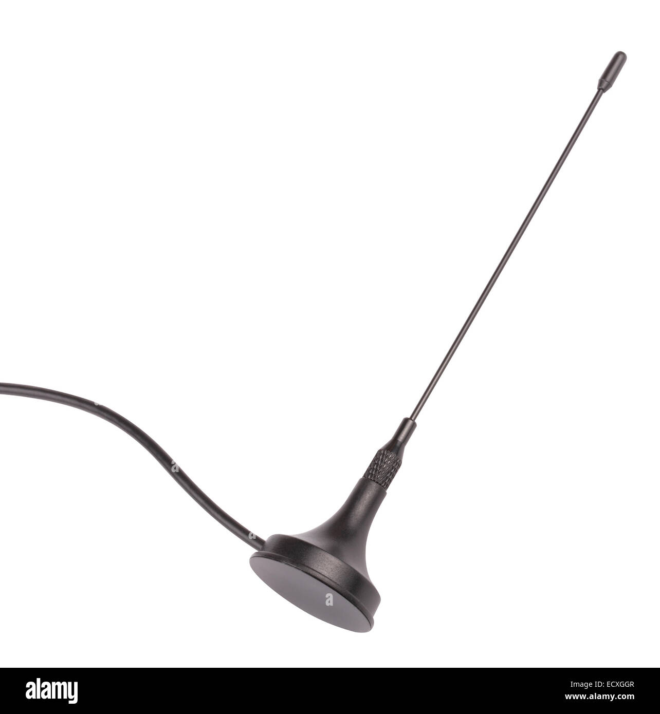Black Antenna Isolated Stock Photo - Alamy