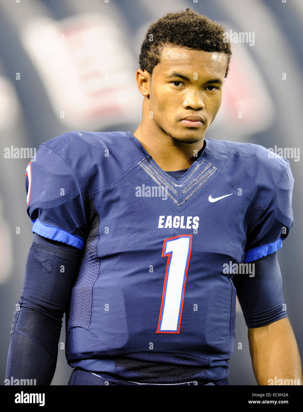 Austin, Texas, USA. 20th Dec, 2014. Allen quarterback Kyler Murray (1 ...