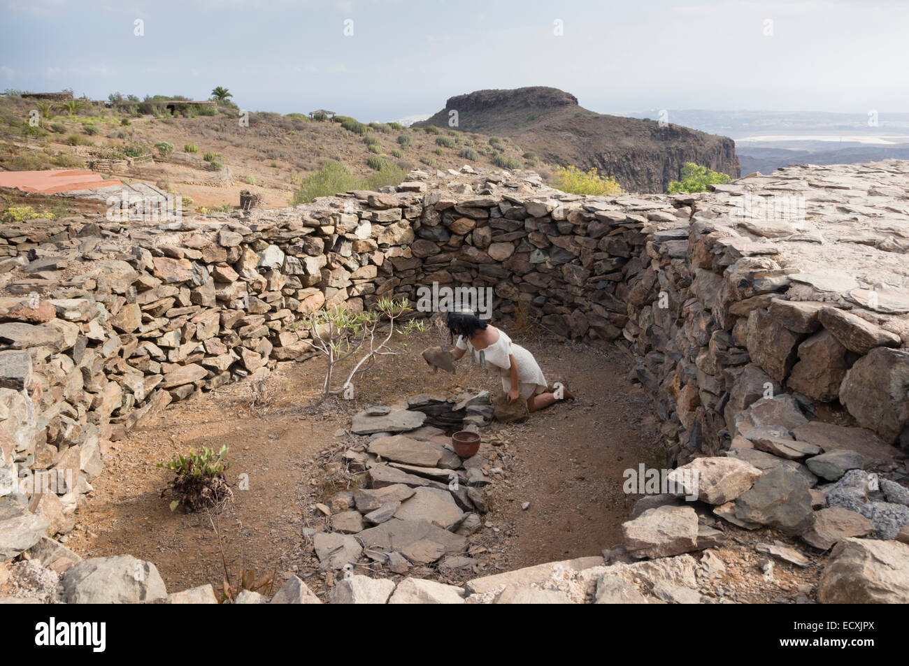 Gran Canaria - Mundo Aborigen history park with recreations of ...