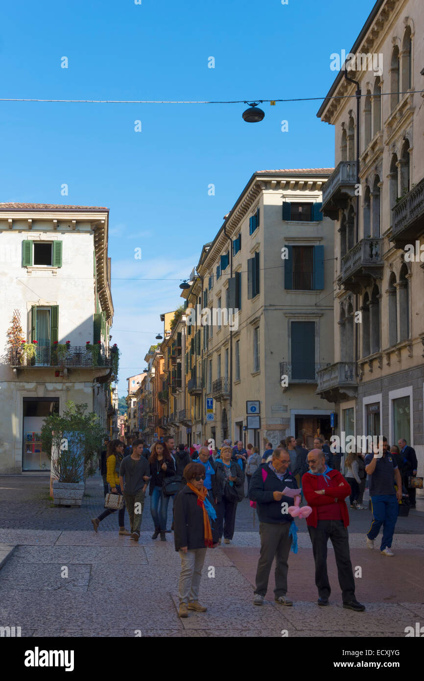 Tourists Visiting Verona High Resolution Stock Photography and Images ...