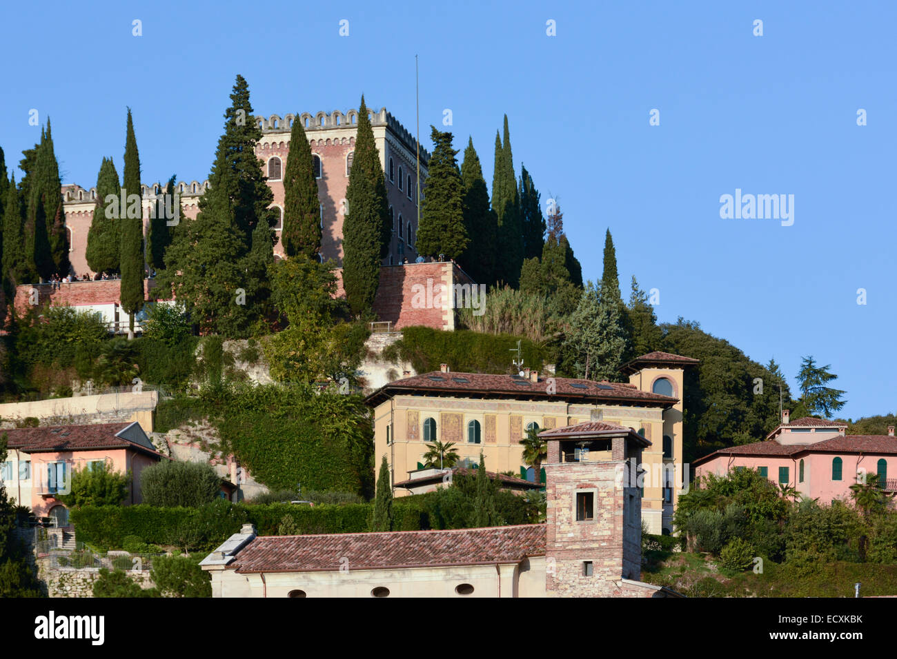 Castle san pietro verona hi-res stock photography and images - Alamy