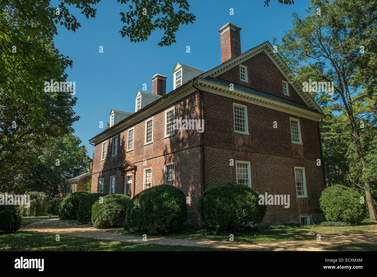 Berkeley Plantation along James River was home of William Harrison ...
