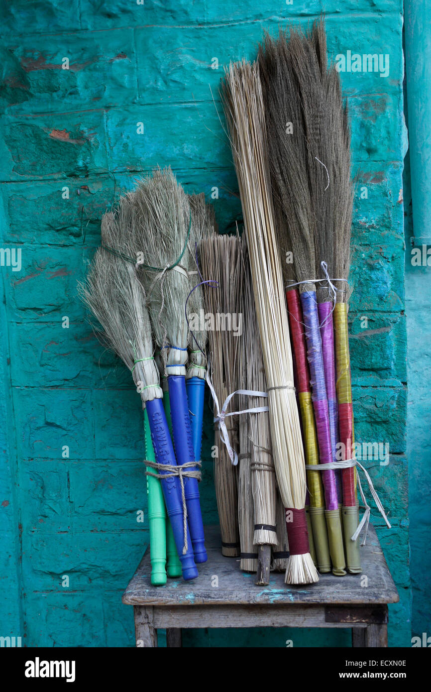 Indian traditional broom hi-res stock photography and images - Alamy