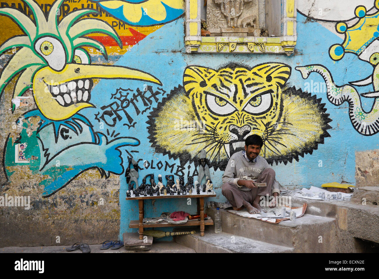 Graffiti india hi-res stock photography and images - Alamy