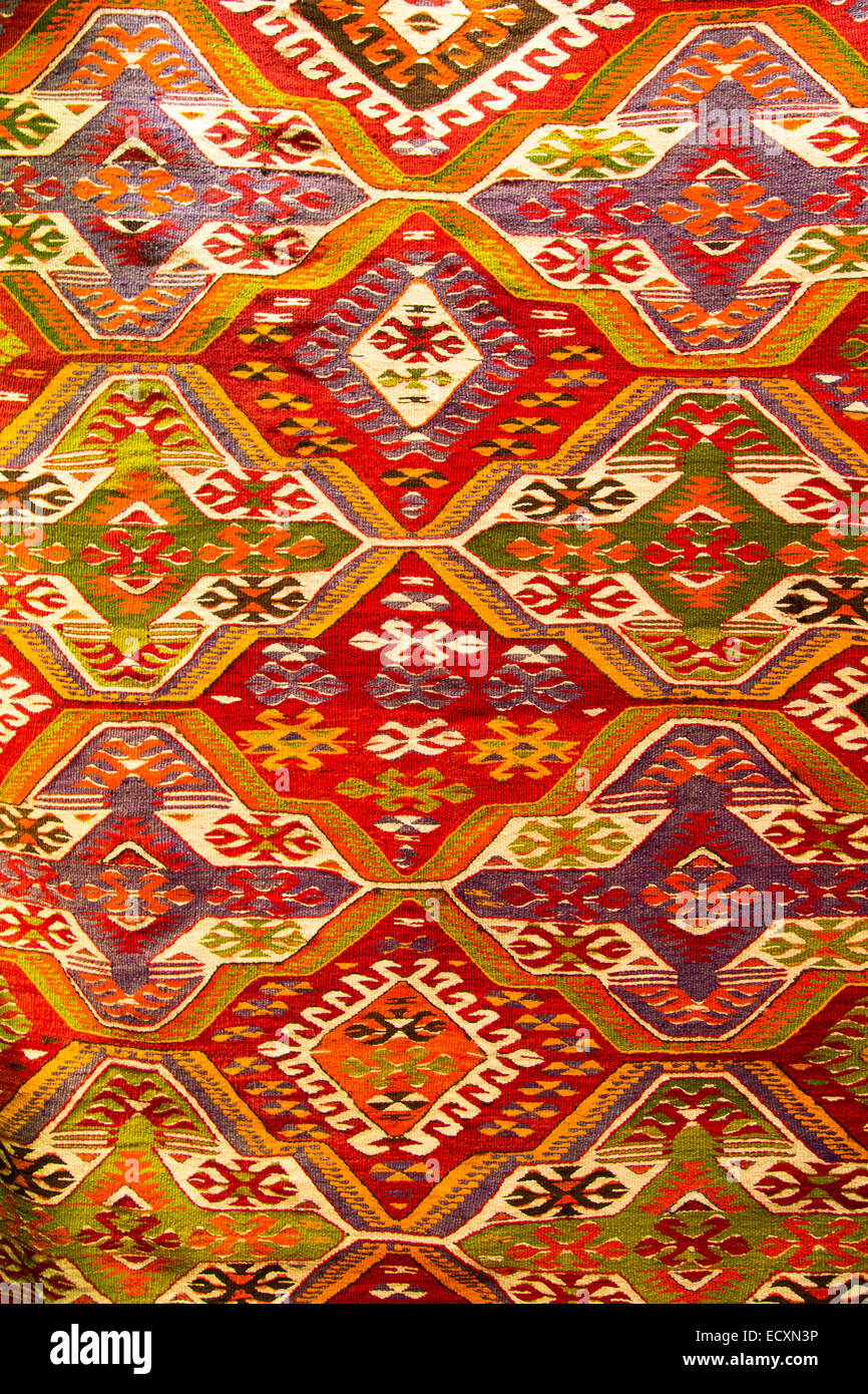 Detail Turkish Carpet Istanbul City Stock Photo - Alamy