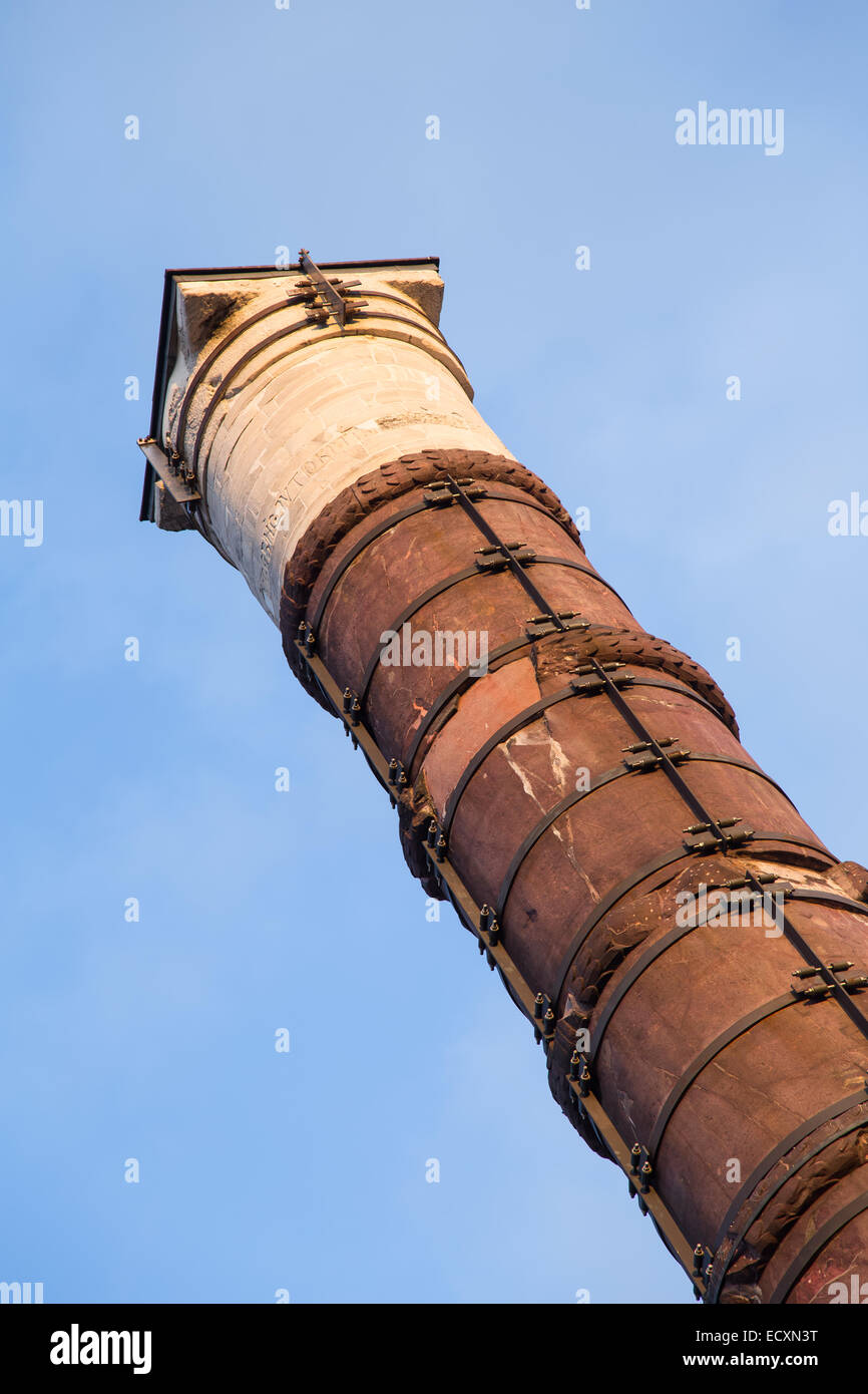 Column of Constantine in Istanbul City, Turkey Stock Photo - Alamy