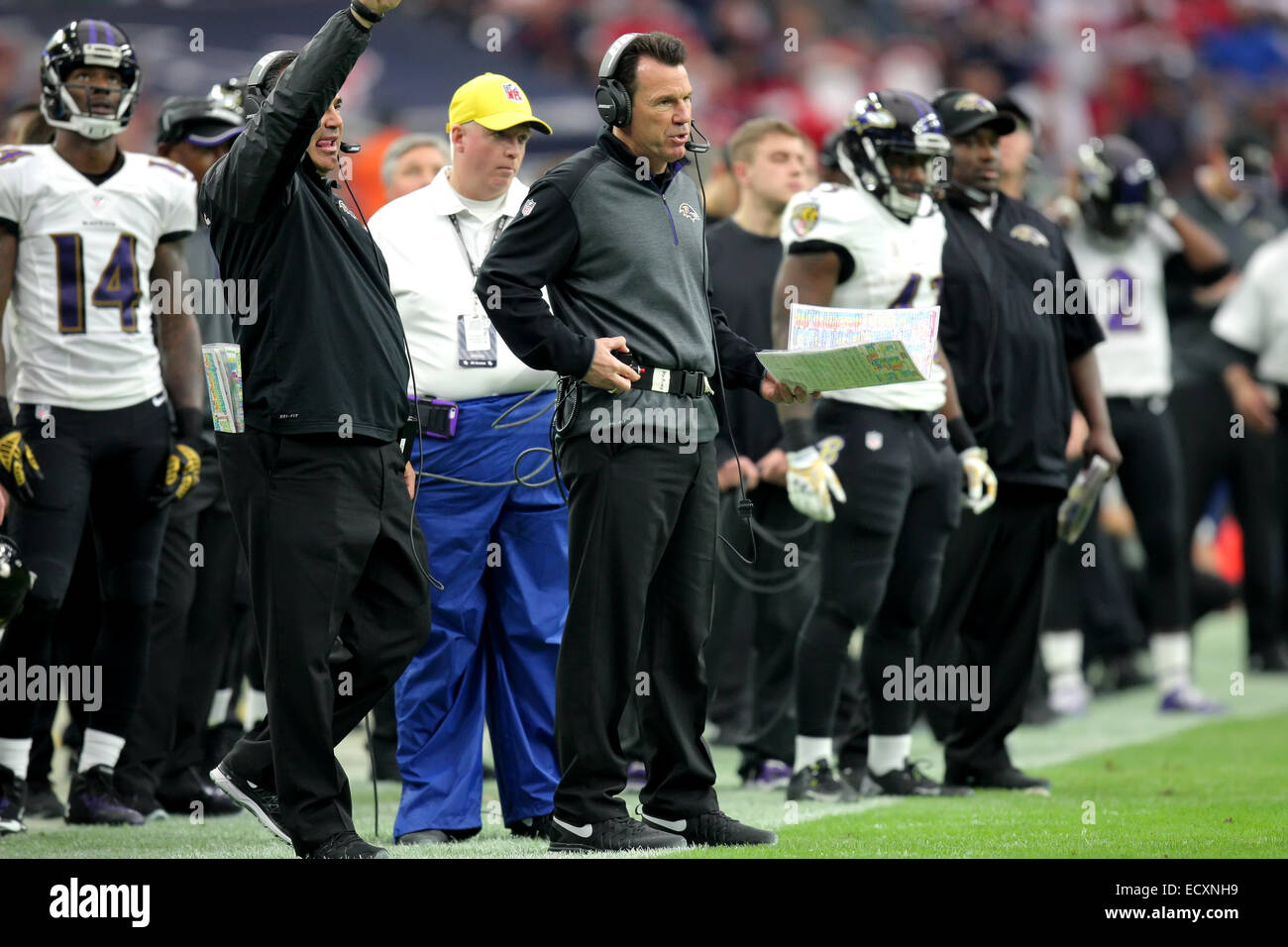 Gary kubiak baltimore hi-res stock photography and images - Alamy