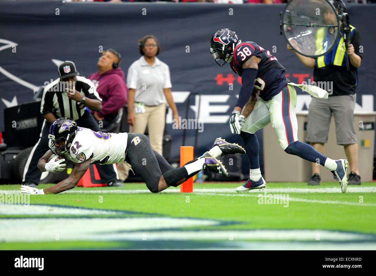 Houston, Texas, USA. 21st Dec, 2014. Baltimore Ravens wide receiver ...