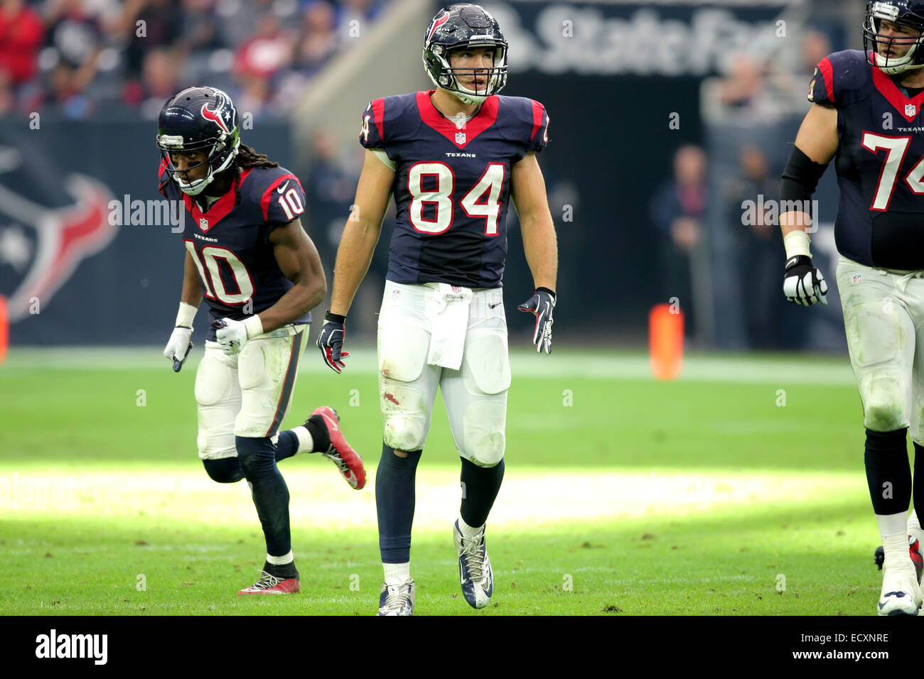Houston, Texas, USA. 21st Dec, 2014. Houston Texans tight end Ryan ...