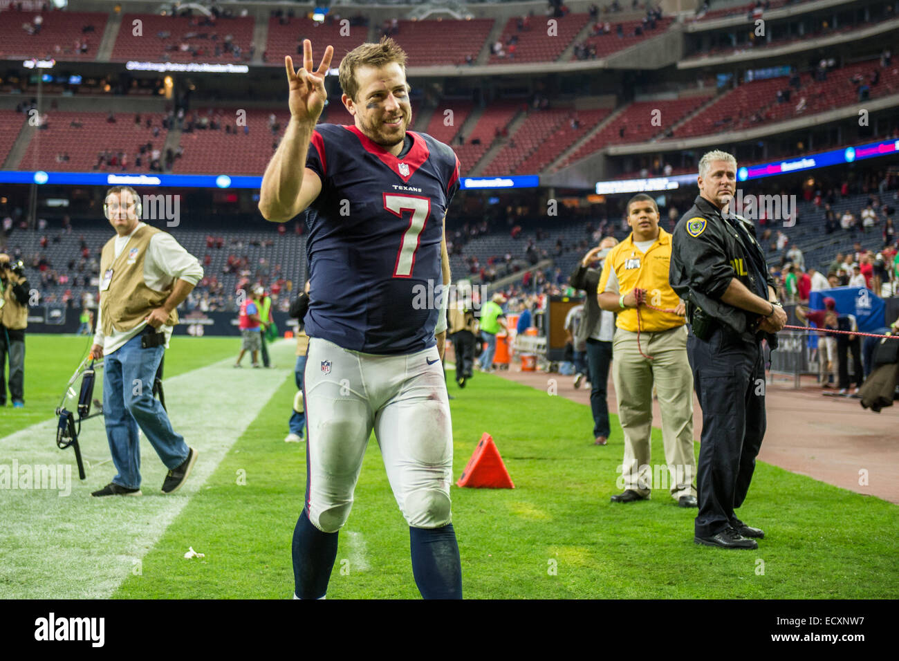 Houston, Texas, USA. 21st Dec, 2014. Houston Texans quarterback Case ...